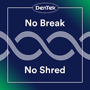 DenTek Triple Clean Advanced Clean Floss Picks, No Break & No Shred Floss, 150 Count