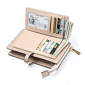 AnsTOP Small Crossbody Cell Phone Purse for Women - Clear Crossbody Bag for Women Mini Phone Pouch Purse