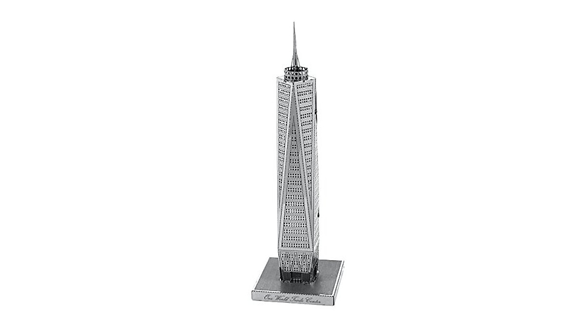 Metal Earth 3D Landmark Models - Glue-Free Laser Cut Steel Kits