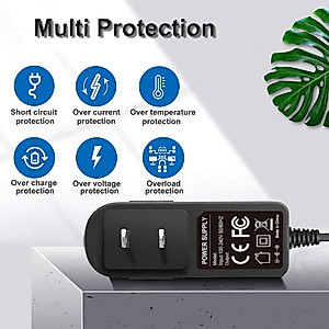 Charger Replacement for Wahl Magic Clip Cordless Clipper Trimmer, 4V Charger Cord Compatible with Wahl Clipper 8148/8418/8504/8504-400/8164/8509/8591/8591-016/1919 100 Electric Cordless Clipper