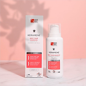 Keramene Hair Growth Inhibitor by DS Laboratories - Hair Inhibitor for Face and Body, Minimize the Need for Shaving, Waxing and Depilating, Slows Hair Regrowth, Paraben Free