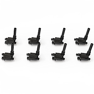 Ignition Coil Pack Set of 8-5.7L V8 Hemi Engine - Replaces 56028394AB, 56028394AC - Compatible with Chrysler, Dodge & Jeep Vehicles - 2005 300, 04-05 Durango, 2005 Magnum, Ram, Grand Cherokee