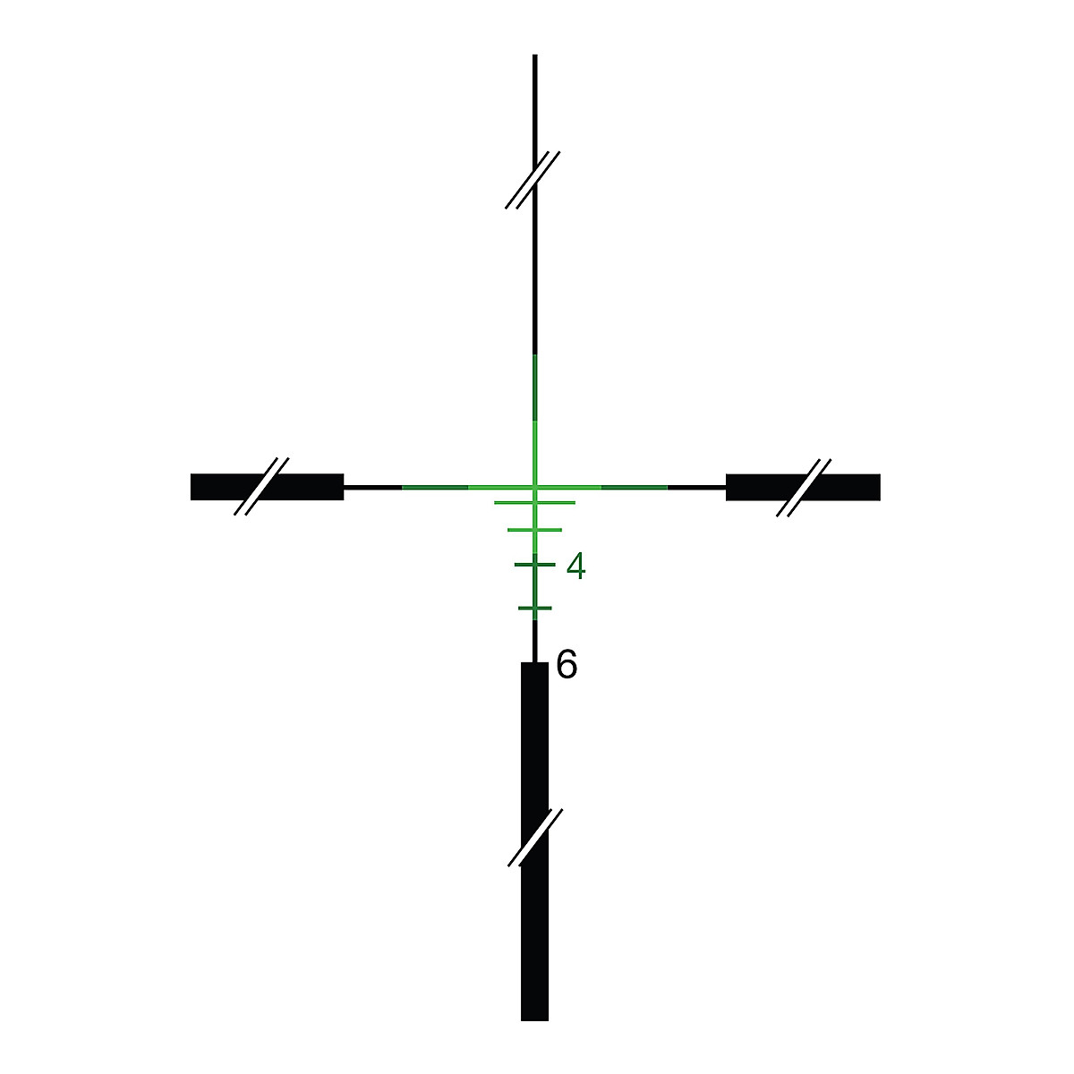 Trijicon ACOG 4X32 223 GRN XHR W/RMR