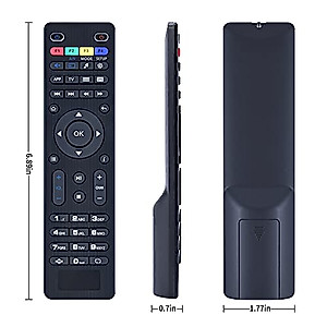 Replacement Remote Control for MAG IPTV Set-Top OTT TV Box Mag 250 254 255 256 257 261 270 275 349 350 351 352 MAG322W1 MAG254W1 etc