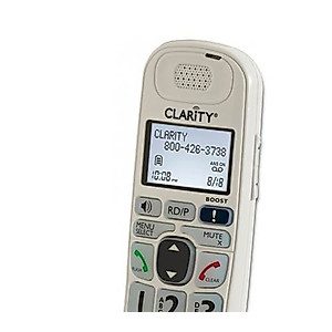 Clarity D714 Moderate Hearing Loss Cordless Phone with D704HS Expandable Handsets (D714 with (2) D704HS)