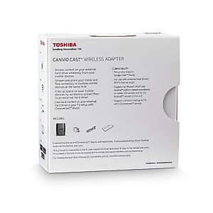 Toshiba Canvio Cast Wireless Adapter (HDWW100XKWU1)
