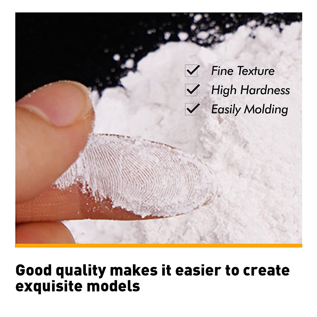 Falling in Art 1lb Plaster of Paris Powder - Plaster Hand Mold Casting Kit Powder, Gypsum Cement, Pottery & Ceramic Plaster Powder for Crafts, Sculpture, Diorama and Home Decor