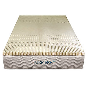 3" Real Extra Firm Green Natural Organic Latex Mattress Topper Twin Size - High Density Extra Firm - GOLS Certified Latex Foam Bed Pad for Back Pain Relief Support for Heavy People