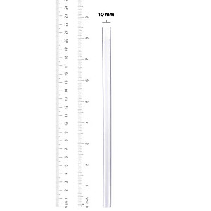 Comfy Package [100 Pack] Clear Jumbo Smoothie Straws