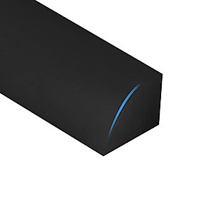 Shower water guard, Self adhesive shower water dam right angle water stopper shower Collapsible, Corner Water Strip Dam for Countertop to keep water Inside 0.71''Hx 0.86''W (39inch, black)