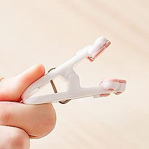 24Pcs Plastic Clothes Clip Cute Cat Claw Clothes Clip, Cute Cat Claw Pattern, Fixing Clip, Clothes Pin, Seamless Clothes Nail, Bag Clip, Food Packaging Clip (Pink)