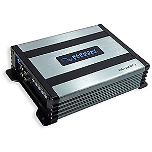 Harmony Audio HA-R124 Compatible with Chevy Corvette 1997-2004 Coupe C5 Z06 Rhythm Series 12" - Package Sub, HA-A400.1 Class D Mono 800W Sub Amp and GM1X12-07-04-CORVT Single Hatch Enclosure Sub Box