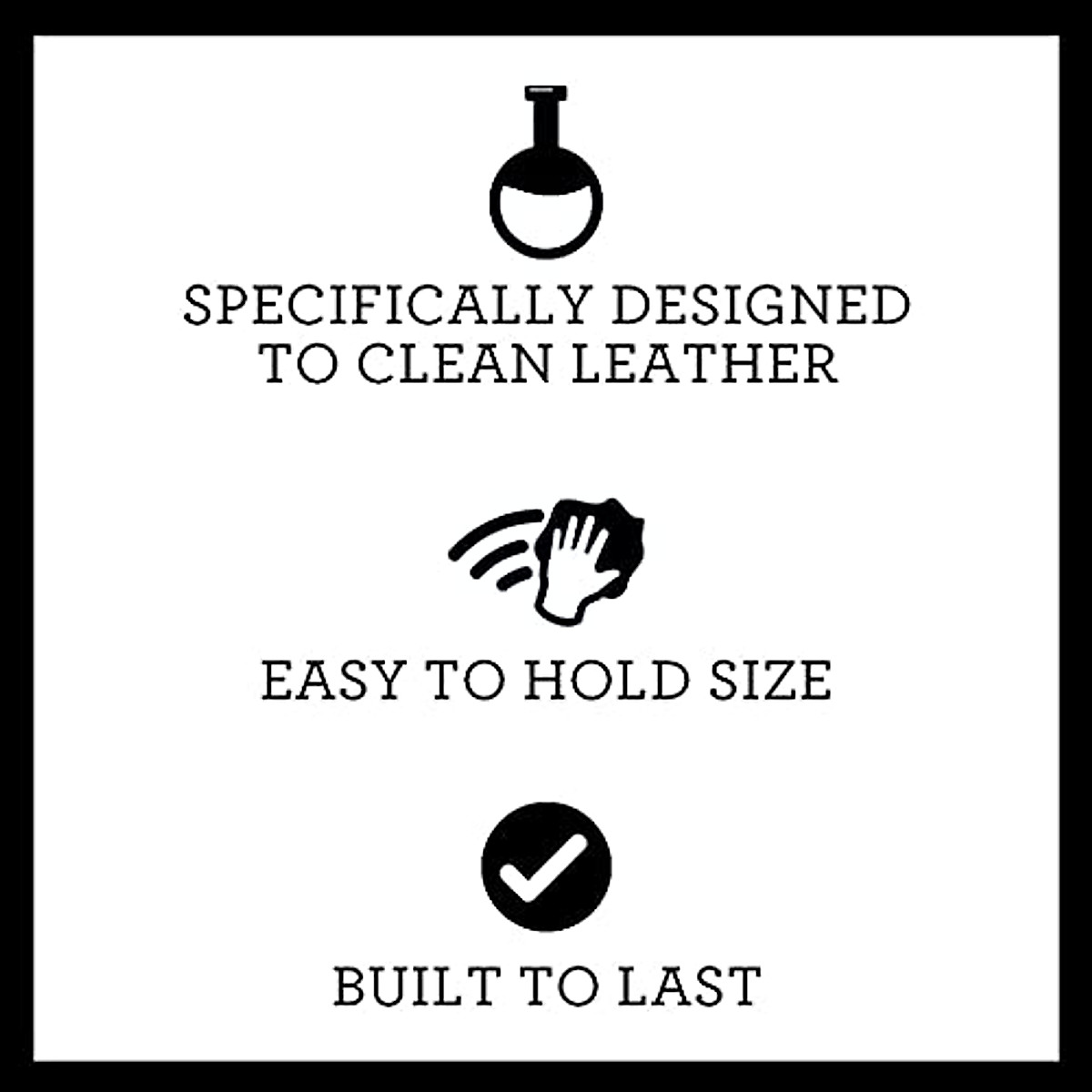 TriNova Leather Brush for Cleaning Upholstery, Cleaner car Interior, Furniture, Couch, Sofa, Boots, Shoes and More. Premium Quality