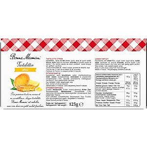 Bonne Maman Lemon Tartlets, 4.41 Ounce (Pack of 1)