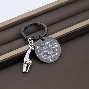 TGBJE Giraffe Jewelry Giraffe Gift Woman Motivation Gift Woman Divorce gift