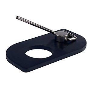 - QI HUO JU - 4Pcs Recurve Bow Arrow Rest Archery Magnetic Arrow Rest Adhesive Back Stick on Arrow Rest Right and Left Hand for Recurve Bow Hunting Targeting (Left Hand)