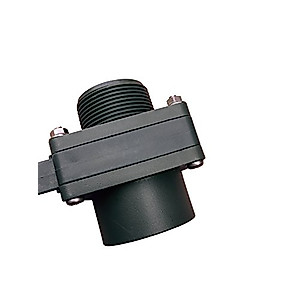 FibroPool Above Ground Pool Gate Valve - 1 1/2 inch - Dual Threaded Shut Off Slice Adapter for Swimming Pools