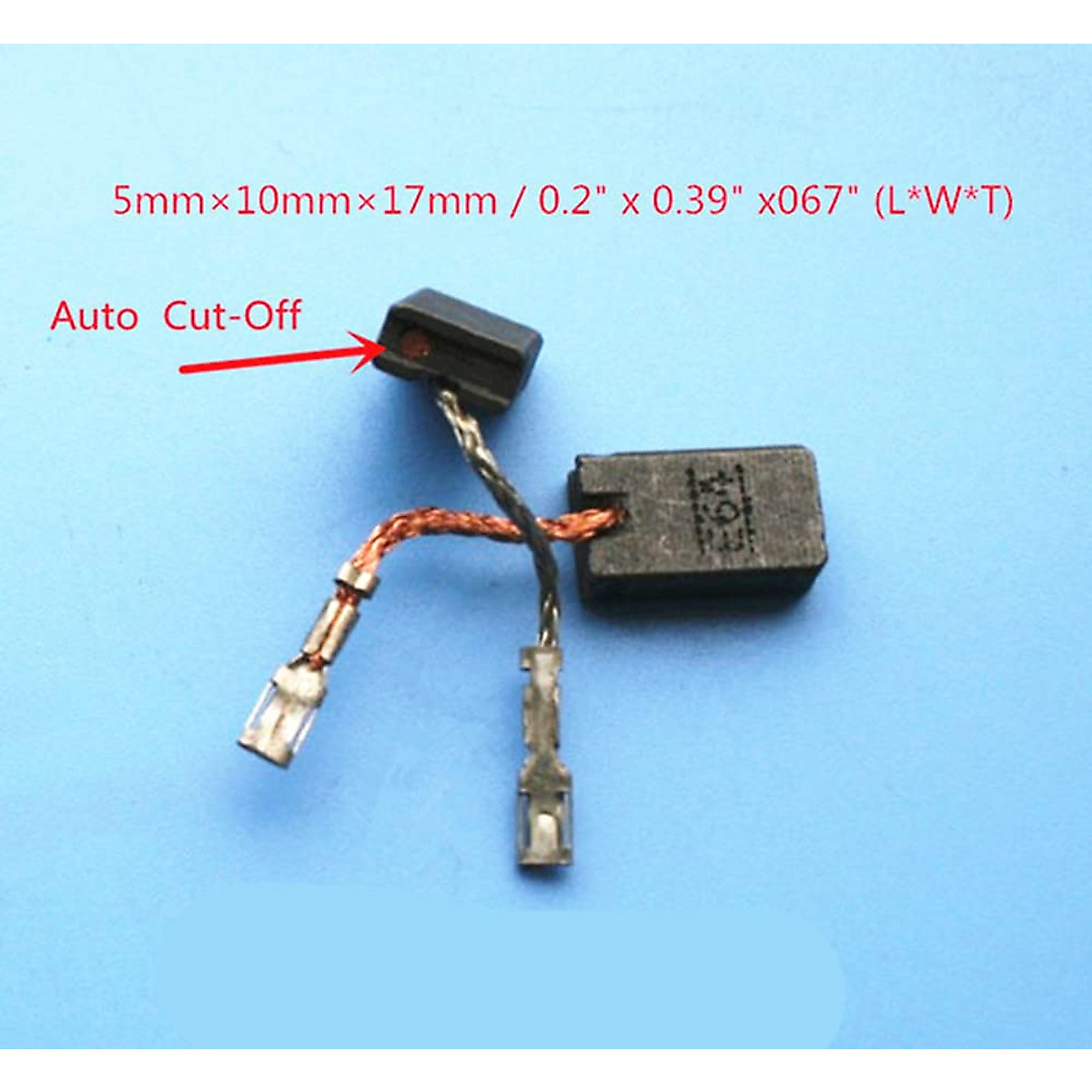 Carbon Brushes for Bosch GWS7-115 GWS8-125CIT GWS9-125 GWS10-125C GWS14-150CI 1607014176 E64