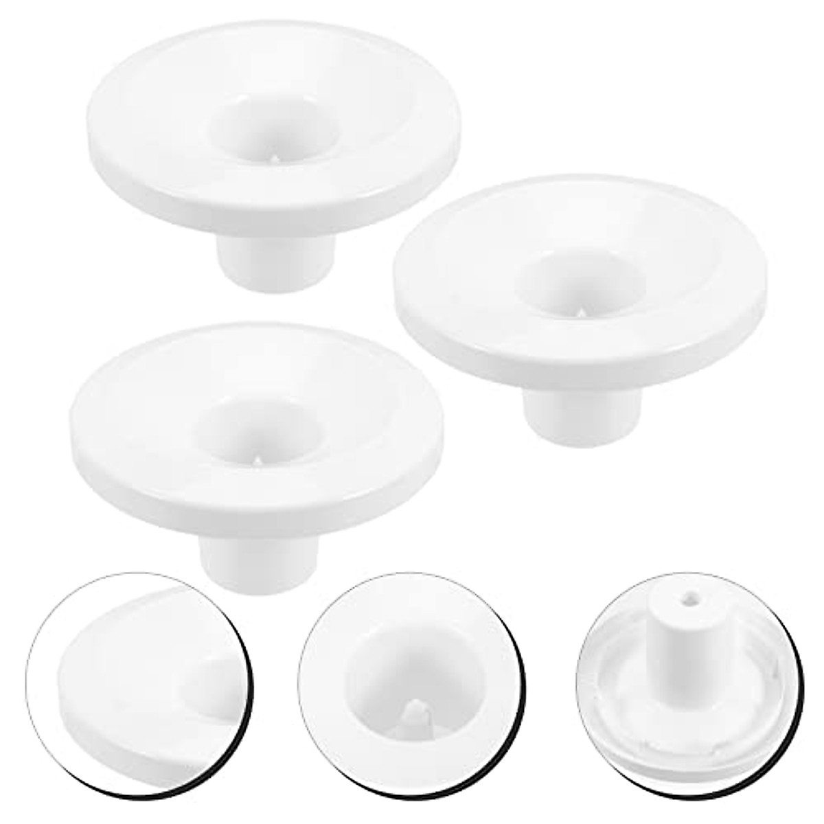 Water Fountain Smart Seat 3pcs Water Cooler Water Dispenser Water Guard Water Fountain Base Bottle Holder Replacement Part Water Dispenser Accessory Water Cooler