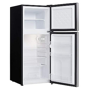 Danby DCRD042C1BSSDB-3 4.2 cu. ft. Compact Fridge Top Mount in Stainless Steel Refrigerator