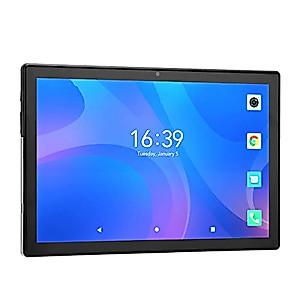 Honio 10.1 Inch Tablet, 8MP Front 16MP Rear Octacore CPU US Plug 100-240V 5G WiFi Support 4G LTE 12GB 256GB Tablet 12.0 (Silver)
