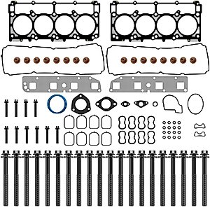 ECCPP Engine Full Gasket Set w/Bolts for 03 04 05 06 07 08 for Jeep Grand for Cherokee for Chrysler 300 Aspen for Dodge for Ram Charger Magnum 5.7L V8 OHV Head Gaskets Kit