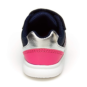 Simple Joys by Carter's Baby Girls Nicky Athletic Sneaker, Navy, 4 Infant