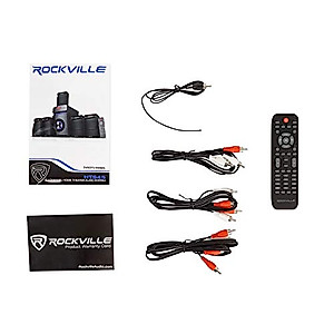 Rockville HTS45 800w 5.1 Channel Bluetooth Home Theater Audio System+Subwoofer