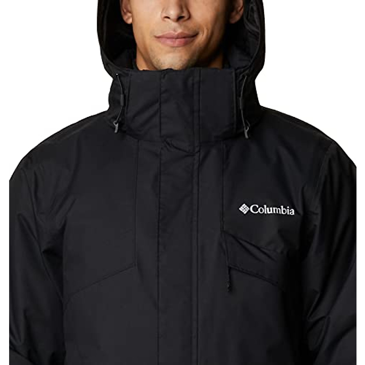 Columbia Men's Bugaboo II Fleece Interchange Jacket, Black, X-Large