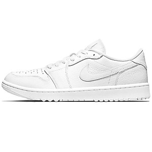Jordan Mens Air 1 Low Golf DD9315 101 Triple White - Size 11.5