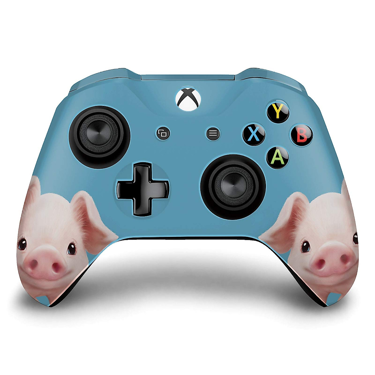Head Case Designs Officially Licensed Animal Club International Pig Faces Matte Vinyl Sticker Gaming Skin Case Cover Compatible With Xbox One S / X Controller