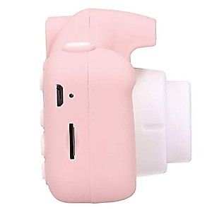 Kids Camera Digital Camera for Children Selfie Camera Portable Children Toy Camera Toddler Camera Gifts Toddler Video Recorder Photography for Child Age 3 4 5 6 7 8 Year Old(Pink)