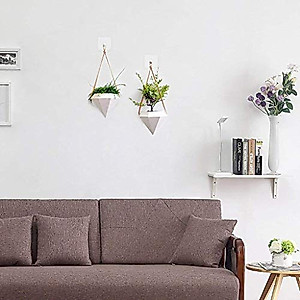 EINFAGOOD Large Traceless Adhesive Hook, Strong Wall Hook, Sticky Hook Suitable for Kitchen, Bathroom, Bedroom, Office (Transparent 10 Pcs)