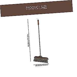 COOLHIYA Electric Broom Home Cleaning Device Household Supplies Outdoor Broom Floor Scraper Long Handle Heavy Duty Stable Broom Heavy Duty Broom Chinese Brooms Broom Indoor Bristle Hair