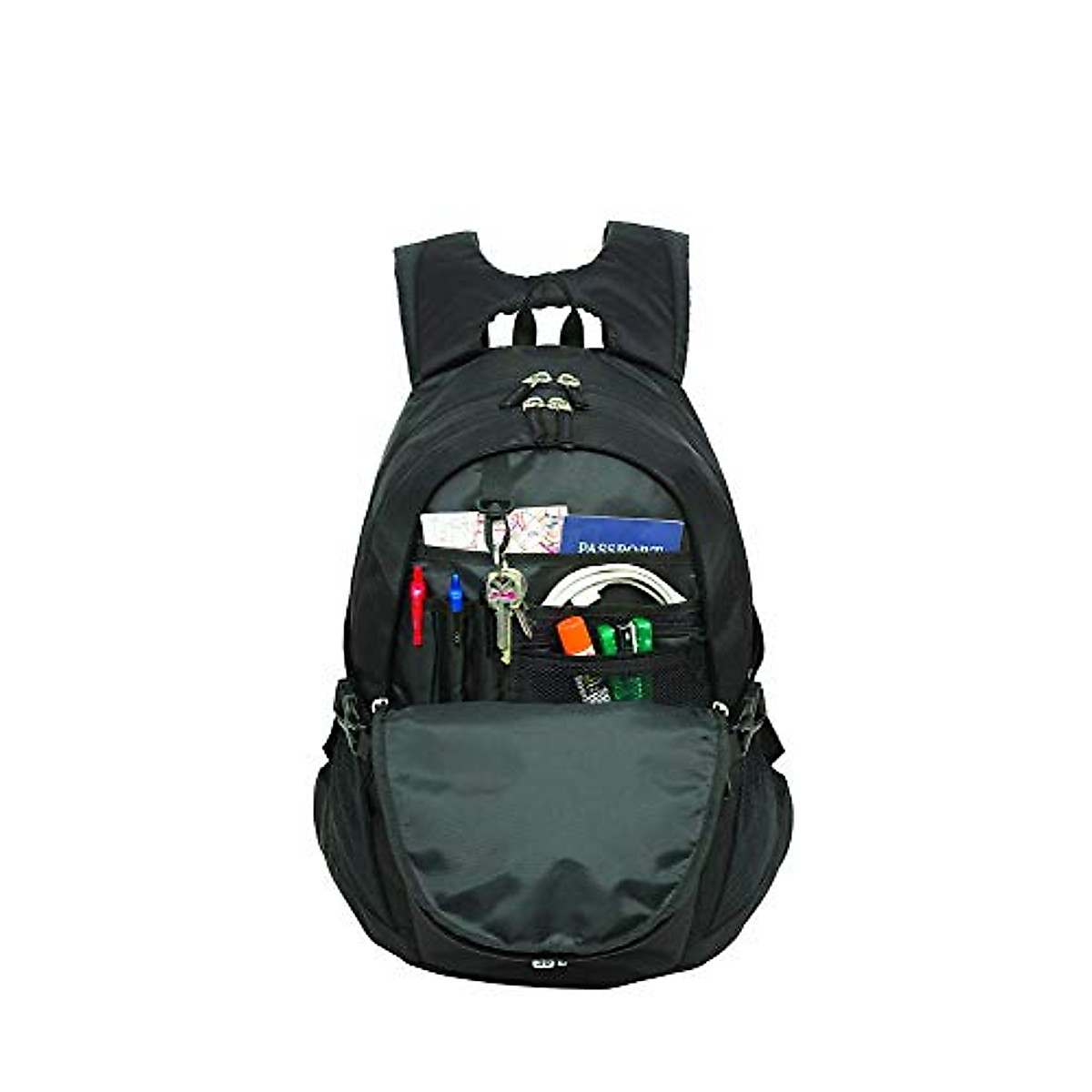 Ridge Backpack by Outdoor Products | Laptop Backpack for School, Hiking, Work or Travel | Backpack for Women & Men | 30L Capacity | Black