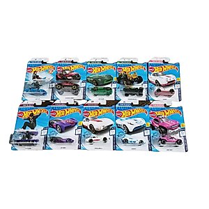 Hot Wheels Die Cast Tokyo 2020 Olympics car Bundle of 10 Cars: Toyota, Basketball, Karate, Swimming, Baseball, Surfing, Skateboarding, Gymnastics, Volleyball, Athletics