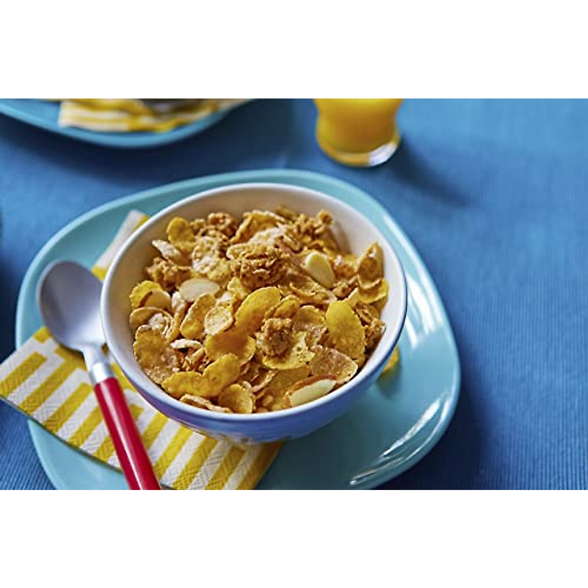 Honey Bunches of Oats with Almonds, Heart Healthy, Low Fat, made with Whole Grain Cereal, 18 Ounce Box
