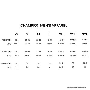 Champion Men's Crewneck, Powerblend Fleece Sweatshirt, Crewneck Sweatshirts(Reg. or Big & Tall)