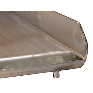 16" x 18" Stainless Steel Comal Flat Top BBQ Cooking Griddle For Stove or Grill