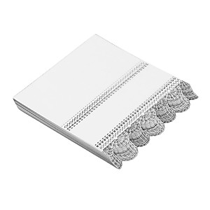 MERRYHAPY 50pcs Table Tent Cards Blank Cards Hollow Out Wedding Invitation Wedding Table Name Party Place Name Greetings Place Cards Table Place Pretty White Reception Table
