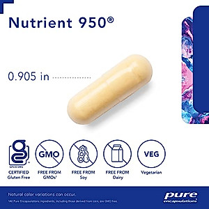 Pure Encapsulations Nutrient 950 | Multivitamin Mineral Supplement to Support Physiological Functions and a Healthy Lifestyle* | 180 Capsules