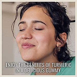 Nature’s Way Turmeric Ginger Gummies, Protect Against Free Radicals*, Support Antioxidant Pathways*, 260mg Turmeric per Serving, 60 Gummies