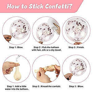 RUBFAC 176pcs Pink Balloon Garland, Purple Baby Shower Decorations for Girl with Butterfly Decorations Foil Balloons for Birthday Party Bridal Shower Bachelorette Engagement Decoration