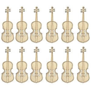 [JfwuHap] Fridge Magnets Refrigerator, 12 Pcs Guitar Shaped Magnets Magnetic Clips Heavy Duty for Detailed List Display, Paper Fasteners for Home, Office, and Teaching, Size 2.75 inch