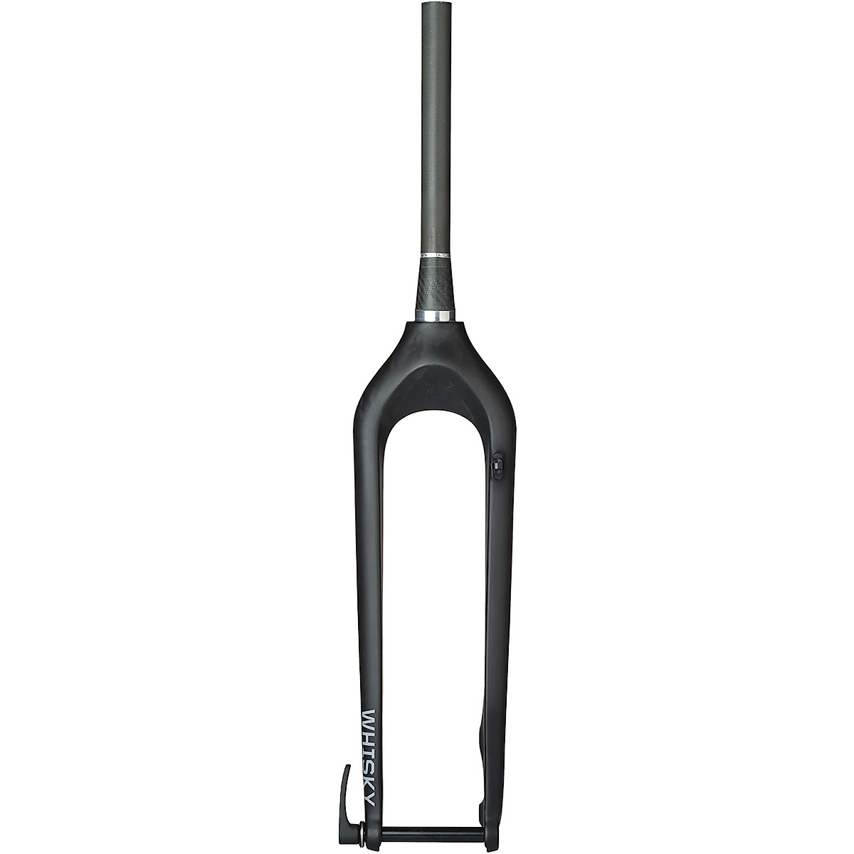 WHISKY - No.9 Carbon Fiber Mountain Bike Fork - 15mm x 100mm Thru Axle, 1-1/2 Inch Tapered Steerer, Post Mount Disc Brake
