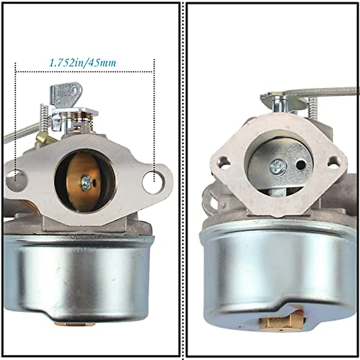 HESUNHE 632537A 640309 Carburetor Replacement for Tecumseh HSK845 HSK840 HSK850 TH139S Carb 2-Cycle Horizontal Engine Carburetor