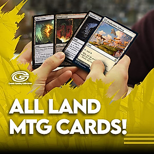 Cosmic Gaming Collections MTG Land Rares Booster Pack - 15 Land Rare Magic Cards Set - Legends, Commanders - High-Value Cards Box to Power Up Your Deck - No Duplicates, No Commons