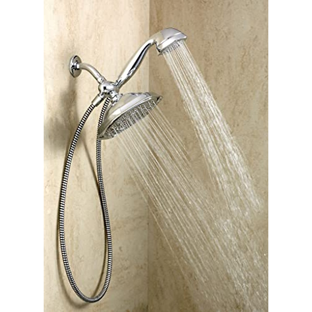 Moen 21005 Refresh 9-Inch Single Rainshower with 7-Function Handshower, Chrome