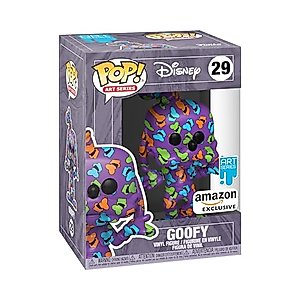 POP Artist Series: Disney Treasures from The Vault - Goofy, Amazon Exclusive, Multicolor, 4.75 inches (55676)