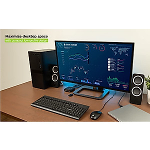 IOGEAR 2-Port USB DisplayPort Cable KVM Switch - 4K 30Hz - Remote Switch Button - Plug n Play - USB Expandable With USB Hub - 7.1 HD Audio - Mac Win - GCS52DP